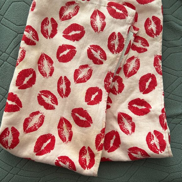 Homegoods | Holiday | Love Heart Kissy Lips Valentines Day Dish Towels ...